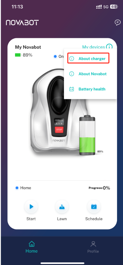 How to disconnect Novabot from your APP – Novabot.lfi