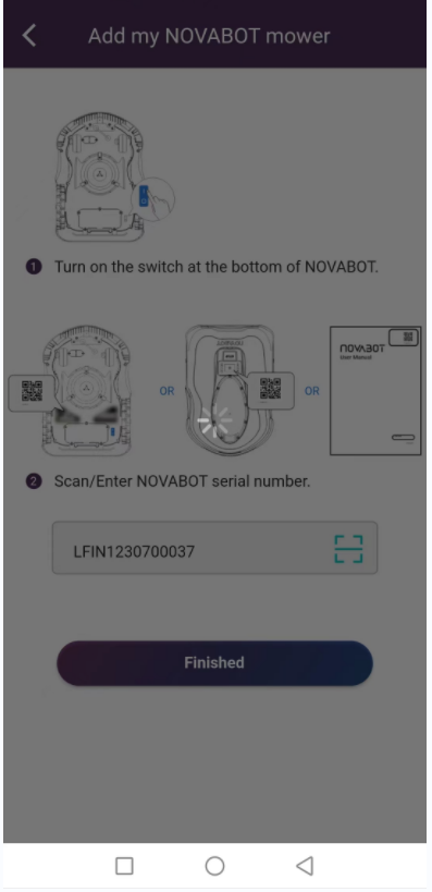 How to connect Novabot to your APP – Novabot.lfi