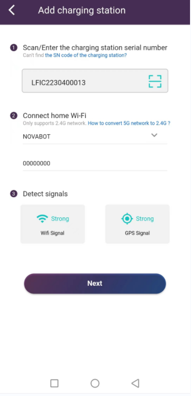 How to connect Novabot to your APP – Novabot.lfi