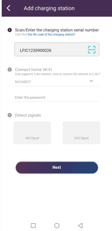 How to connect Novabot to your APP – Novabot.lfi
