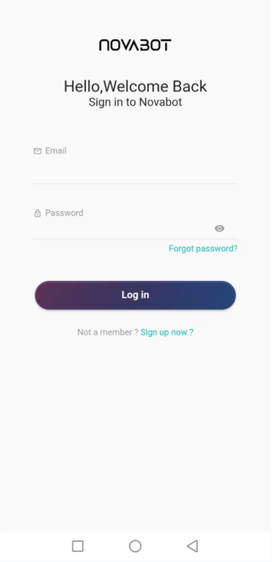 How to connect Novabot to your APP – Novabot.lfi