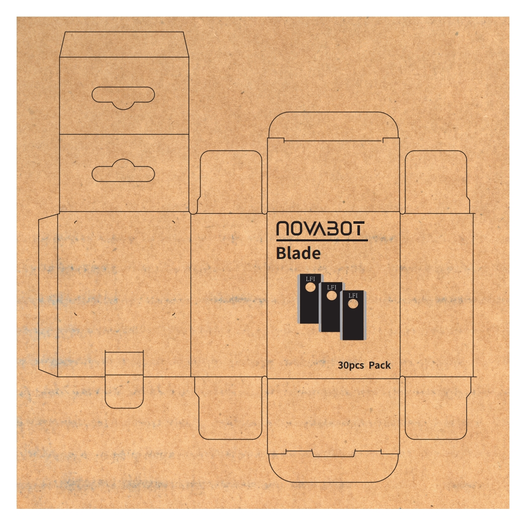 What's in the box – Novabot.lfi