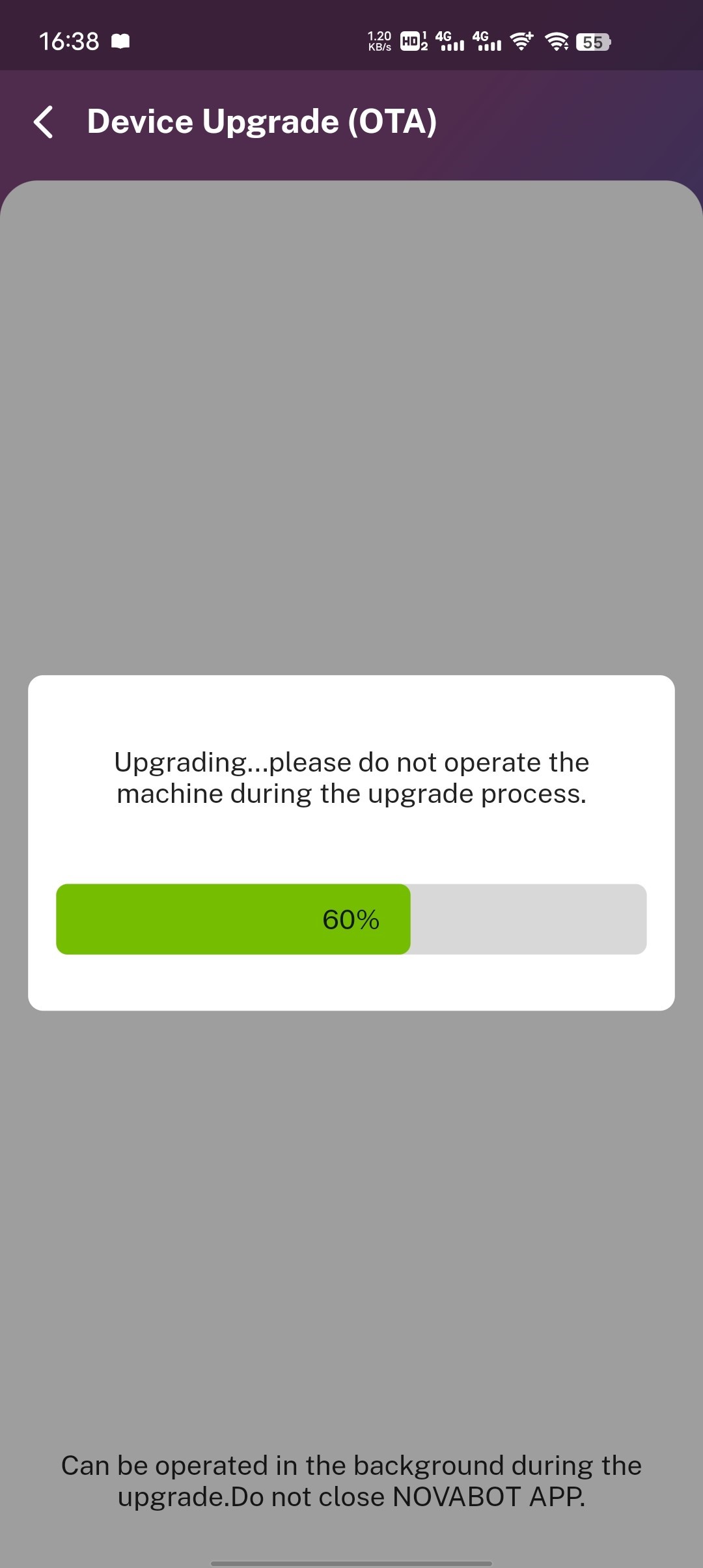 How to update firmware – Novabot.lfi